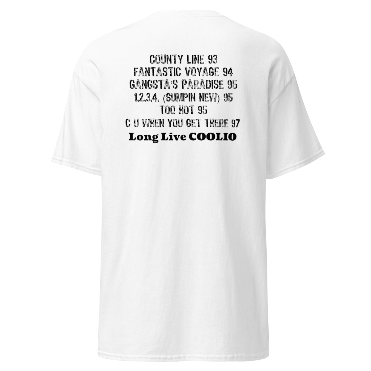 COOLIO - "A Star Is Born" - classic tee – Intercept Music